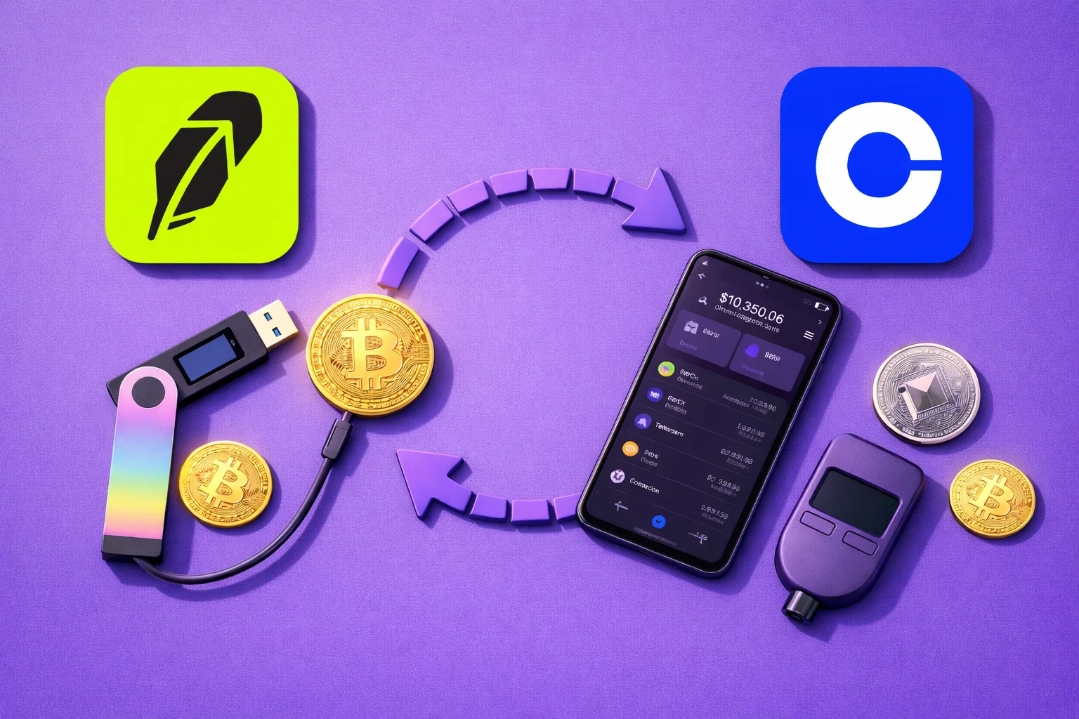 How to Transfer Crypto From Robinhood to Coinbase - Marketcapof Blog